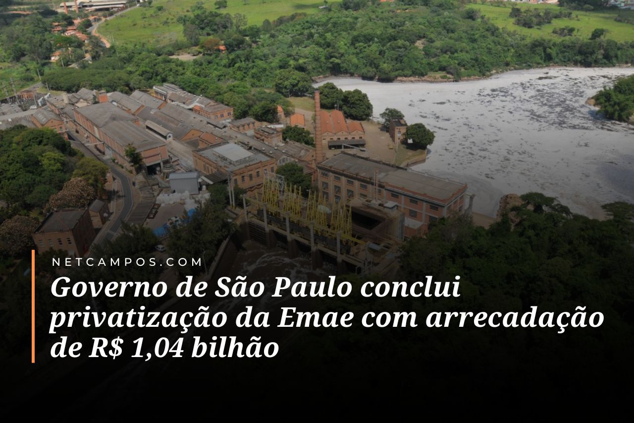 Governo de São Paulo conclui privatização da Emae com arrecadação de R ...