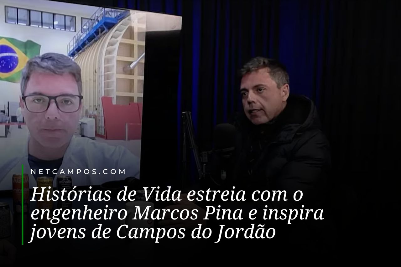 Histórias de Vida estreia com o engenheiro Marcus Pina e inspira jovens de Campos do Jordão ...